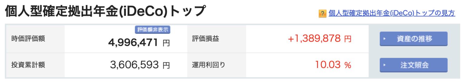 [自前退職金＆年金]目指せ3000万円！2023年10月末のiDeCo運用状況公開 | アラサーdeリタイア